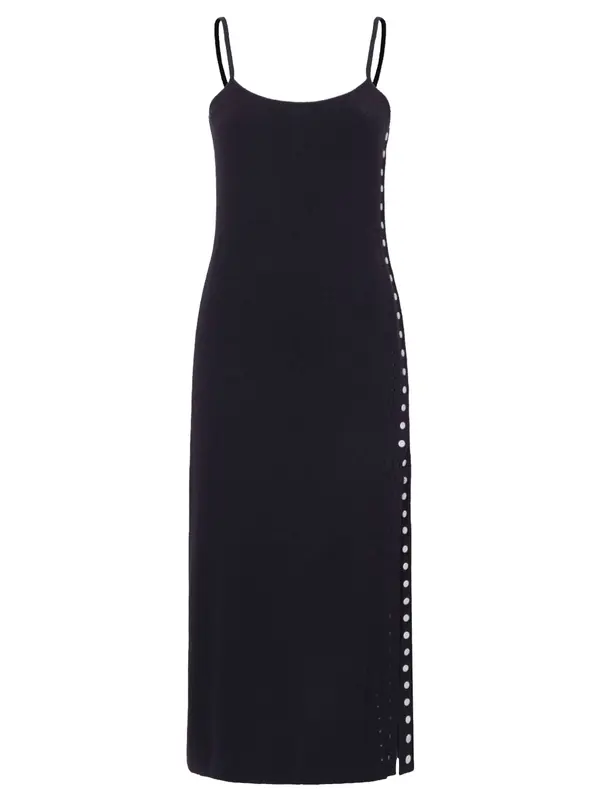 Proenza Schouler White Label Sydney Bouclé Midi Dress - Black
