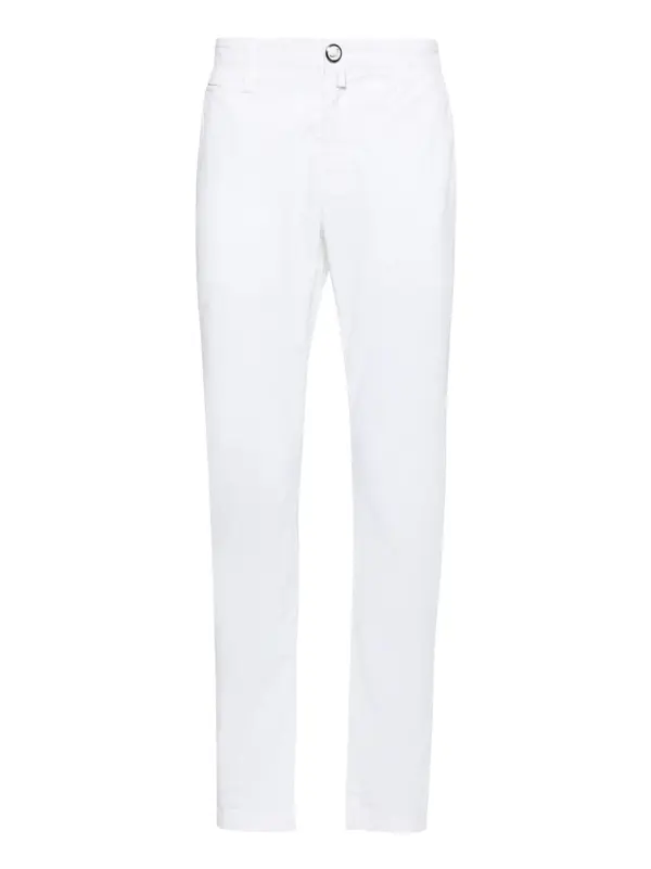 Jacob Cohen Bobby Slim-fit Chinos - White
