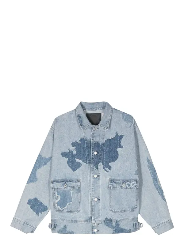 LEVI'S Patchwork Denim Jacket - Blue