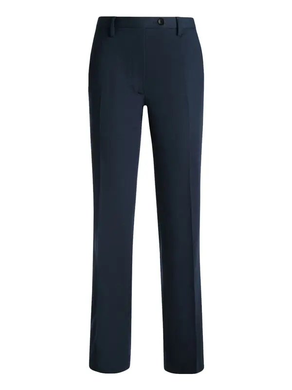 Bally Tailored Slim-fit Cotton Trousers - Blue