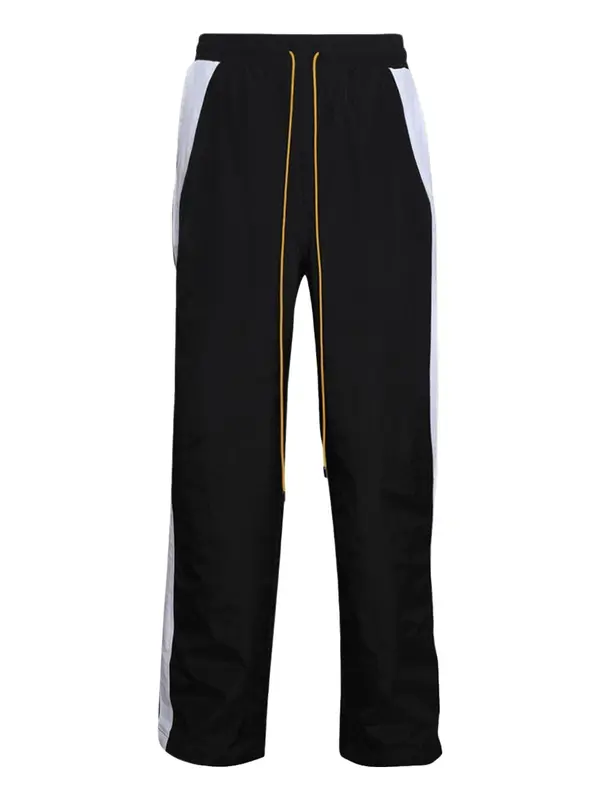Rhude Colour-block Track Pants - Black
