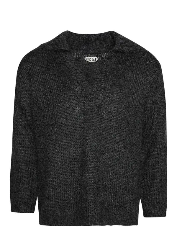 BODE Alpine Pullover Sweater - Grey