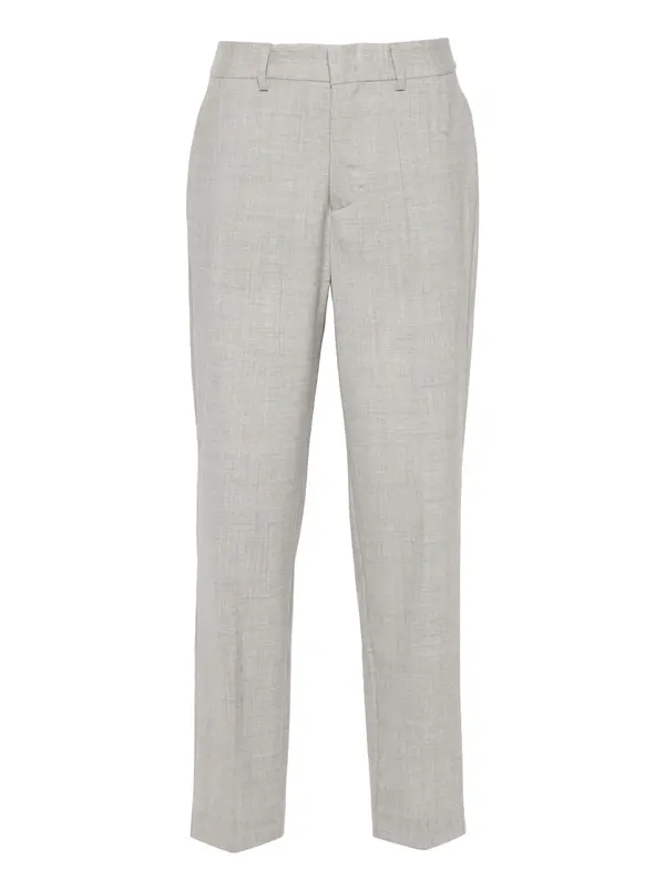 P.a.r.o.s.h Tapered-leg Tailored Trousers - Grey