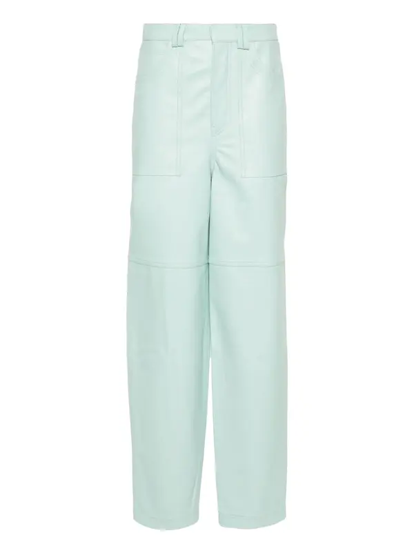REV The Ruby Leather Trousers - Blue
