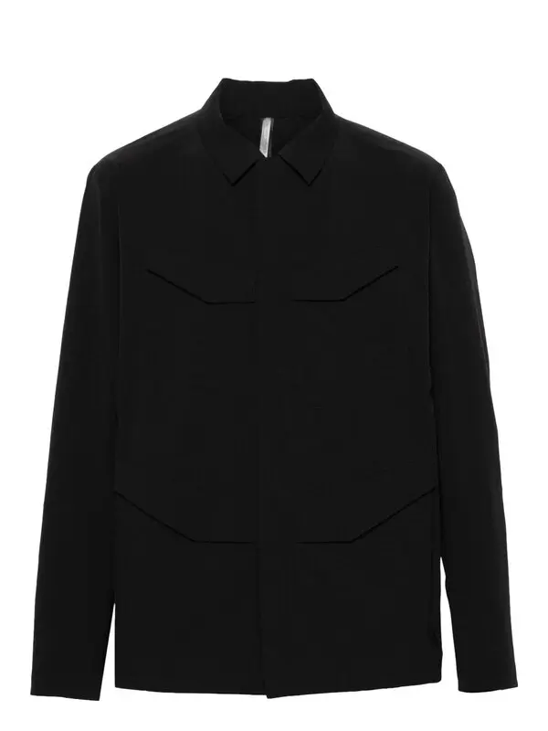 Veilance Stretch Shirt Jacket - Black