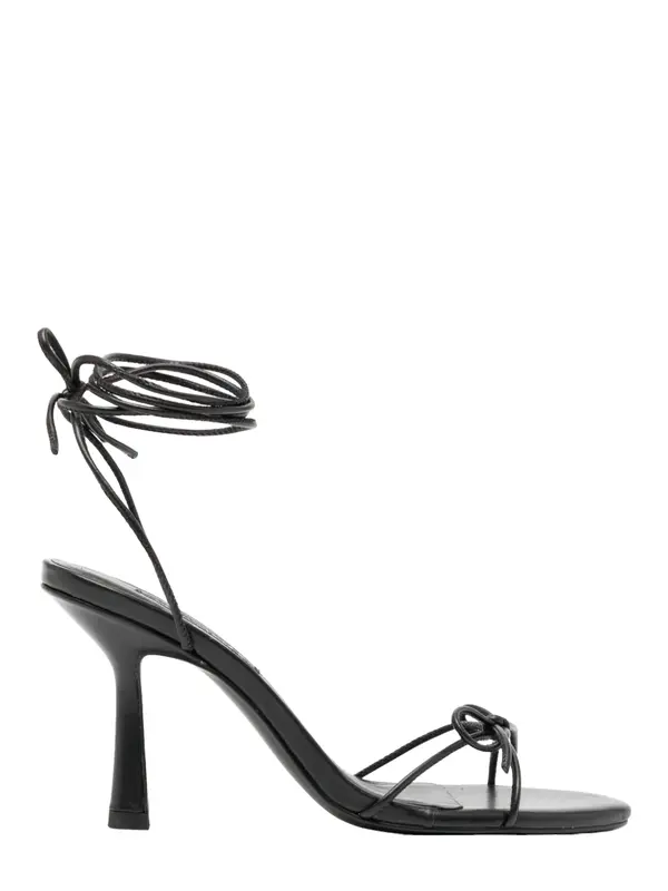 Senso Kalani 95mm Leather Sandals - Black