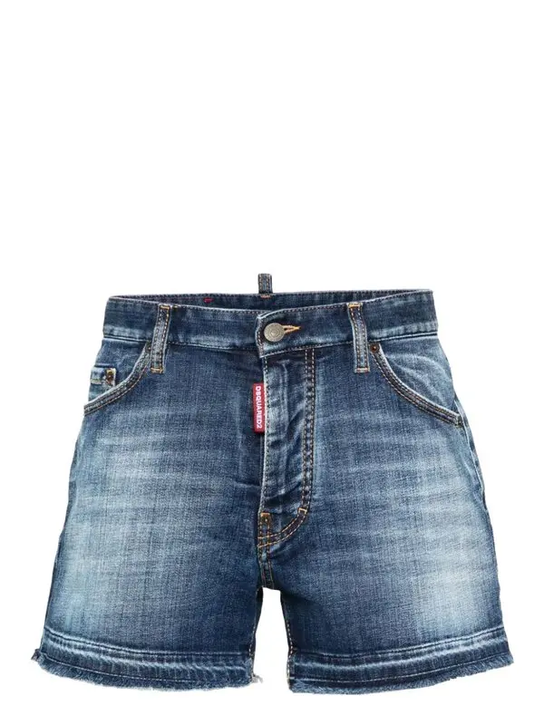 Dsquared2 Rocco Denim Shorts - Blue