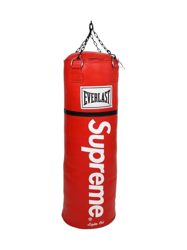 Supreme X Everlast Leather Heavy Bag - Red