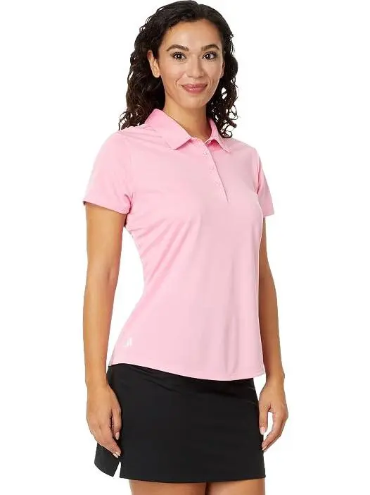 Adidas Performance Solid Short Sleeve Golf Polo Shirt Clothing - Light Pink