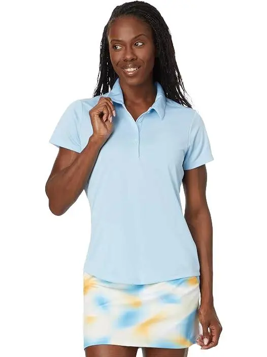 Adidas Performance Solid Short Sleeve Golf Polo Shirt Clothing - Multi