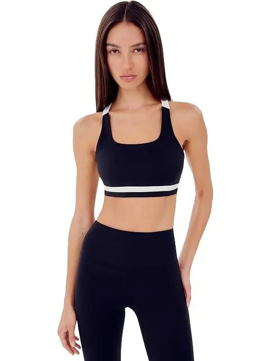Splits59 Miles Rigor Medium Support Bra Bra - Black/white