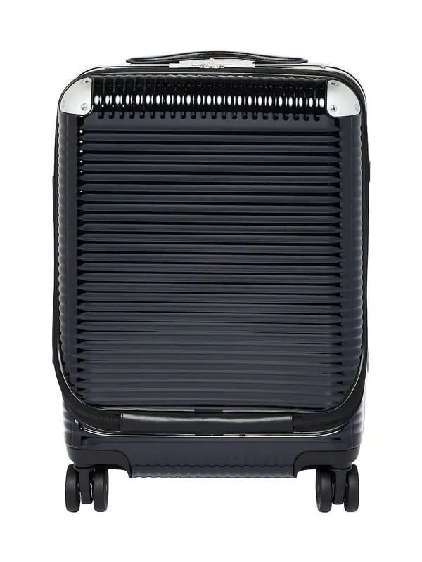 FPM MILANO Bank Light Spinner 53 Front Pocket Suitcase - Black