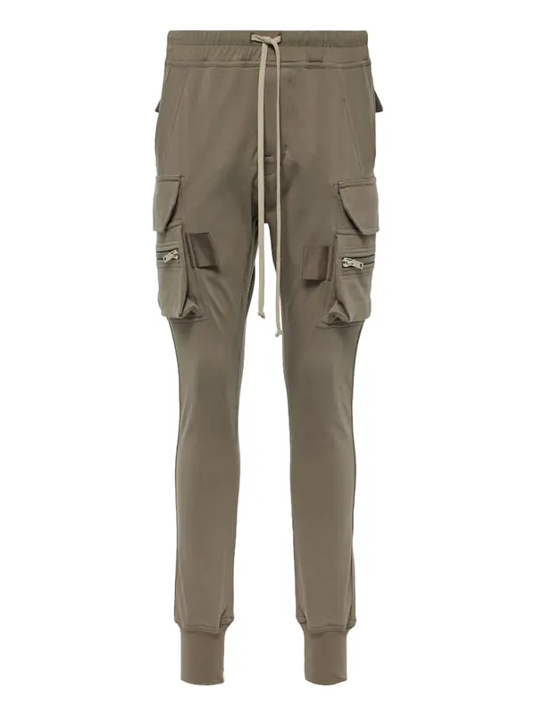 Rick Owens High-rise Skinny Cargo Pants - Beige