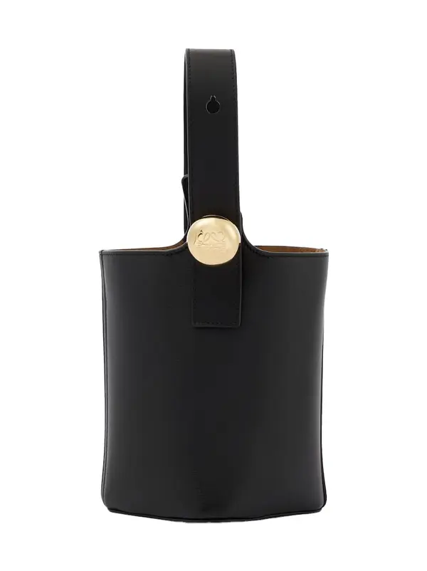 Loewe Pebble Mini Bucket Bag - Black