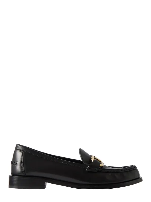 FERRAGAMO Maryan 2 Leather Loafers - Black