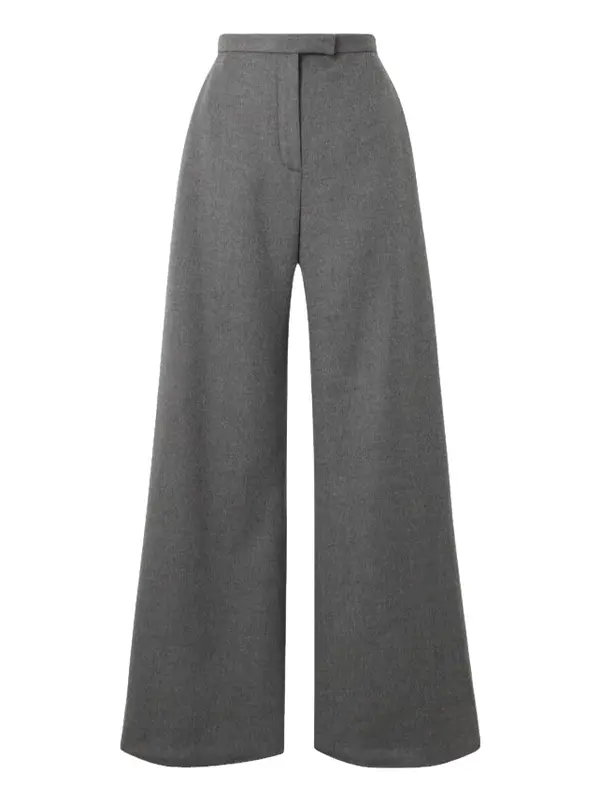 Loro Piana Cashmere Flared Pants - Gray