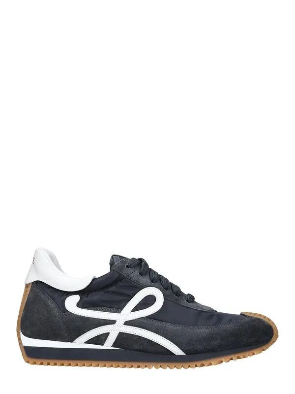 Loewe Suede Panel Sneakers - Blue