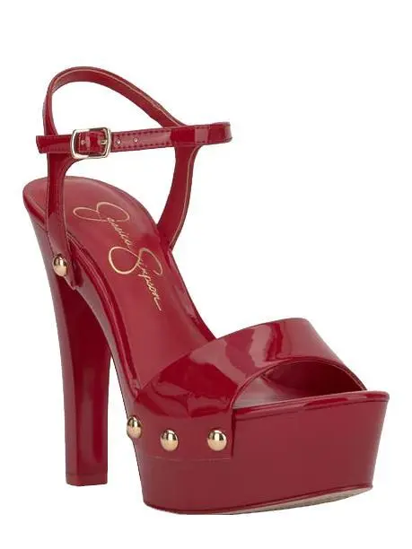 Jessica Simpson Calenta Platform Sandal - Red Muse