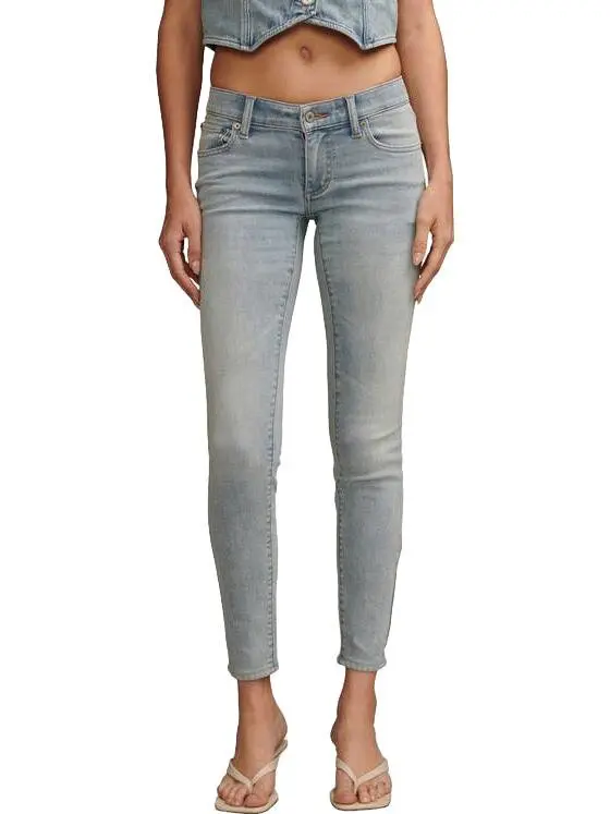 Lucky Brand Lizzie Low Rise Skinny Jeans - Fan Girl