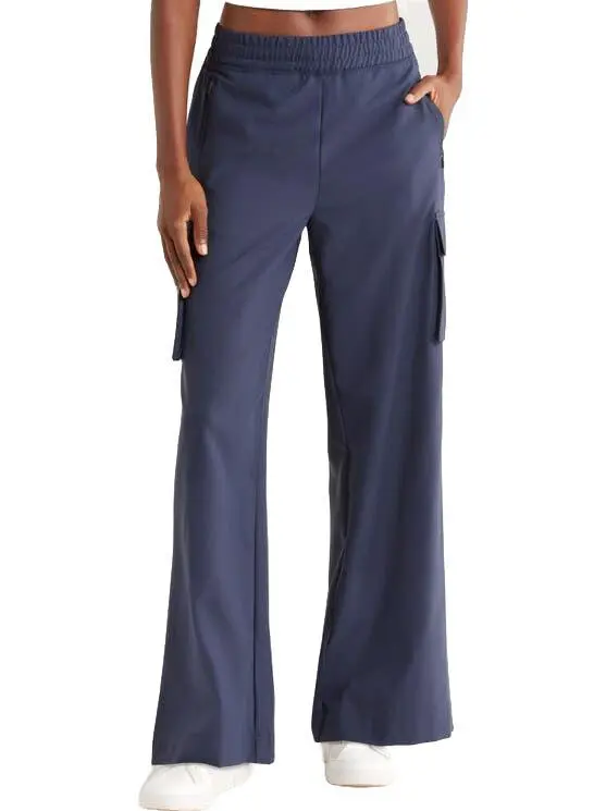 Beyond Yoga City Chic Cargo Pants - Nocturnal Navy