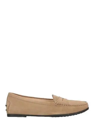 TOD'S Leather Loafers - Beige