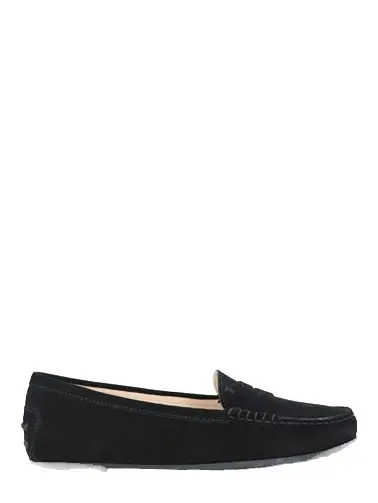 TOD'S Leather Loafers - Black