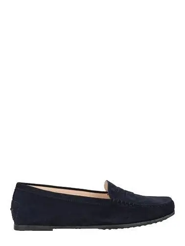 TOD'S Leather Loafers - Blue