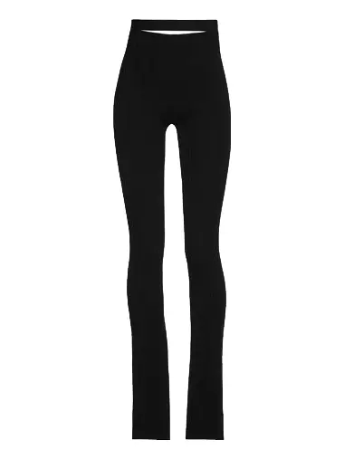 ANDREĀDAMO Knit Slim-leg Pants - Black