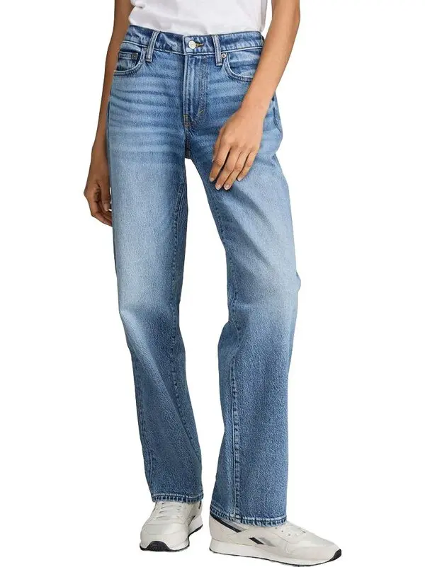 Lucky Brand Baggy Straight Leg Jeans - Pisces