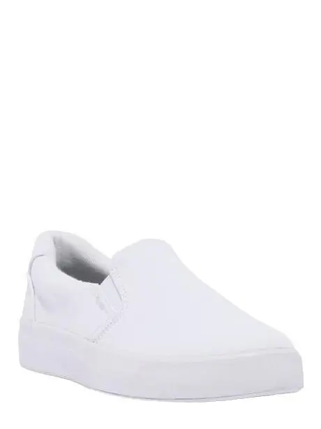 KEDS® Pursuit Slip-on Sneaker - White Canvas