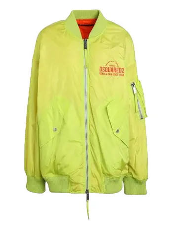 Dsquared2 Lime Bomber Jacket - Green