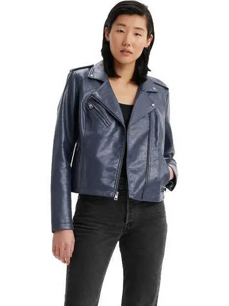 LEVI'S Faux Leather Moto Jacket - Odyssey