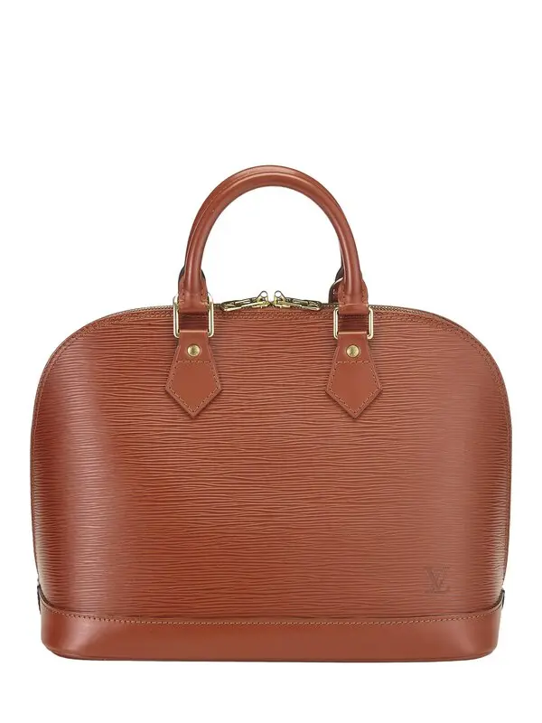 LOUIS VUITTON Epi Alma - Brown