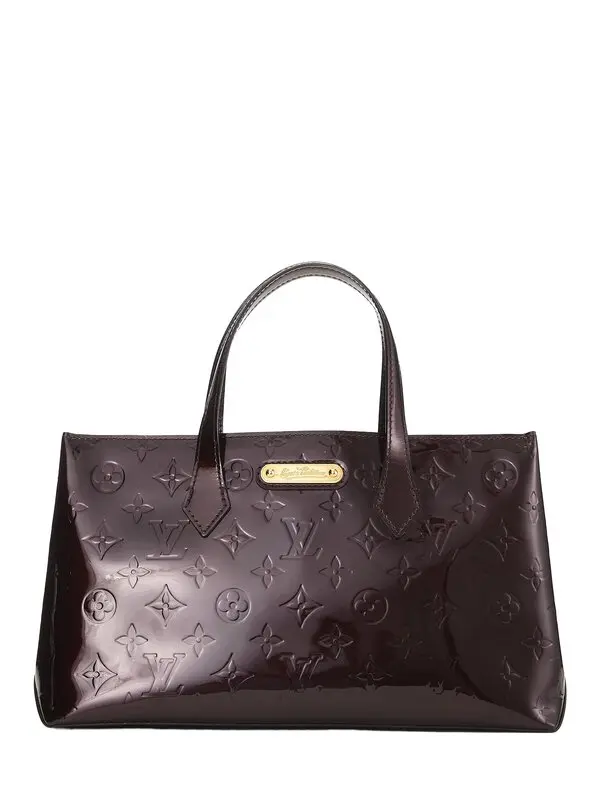 LOUIS VUITTON Amarante Monogram Vernis Wilshire - Purple