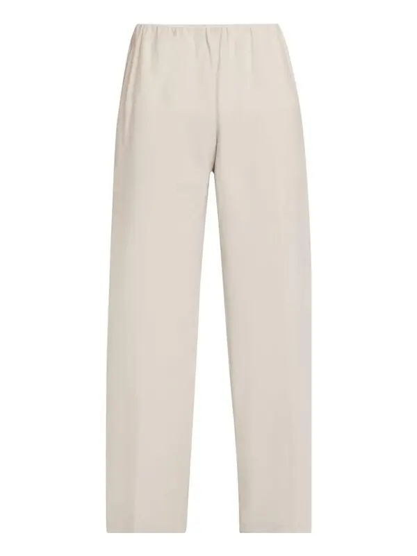 Vince High-waist Cotton Bias Pants - Ltblue