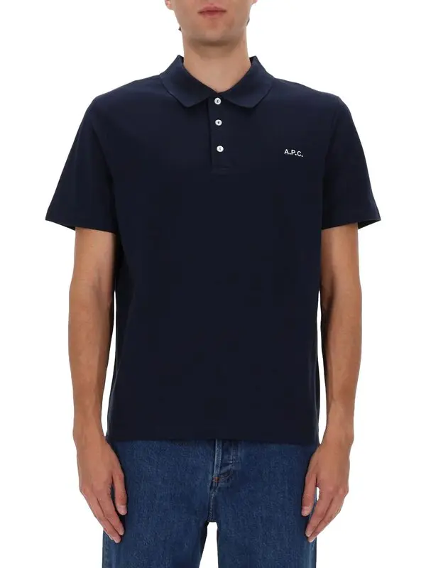 A.p.c. Polo Shirt A. P.c - Blue