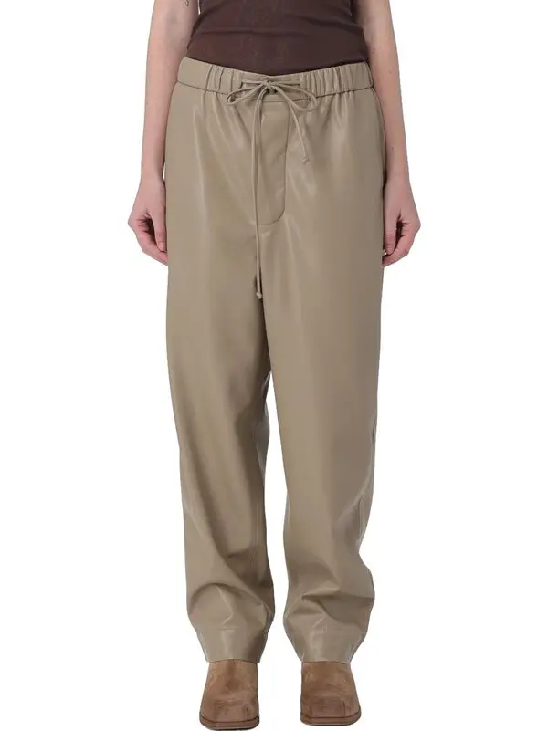 Nanushka Tailored Drawstring Trousers - Coffee