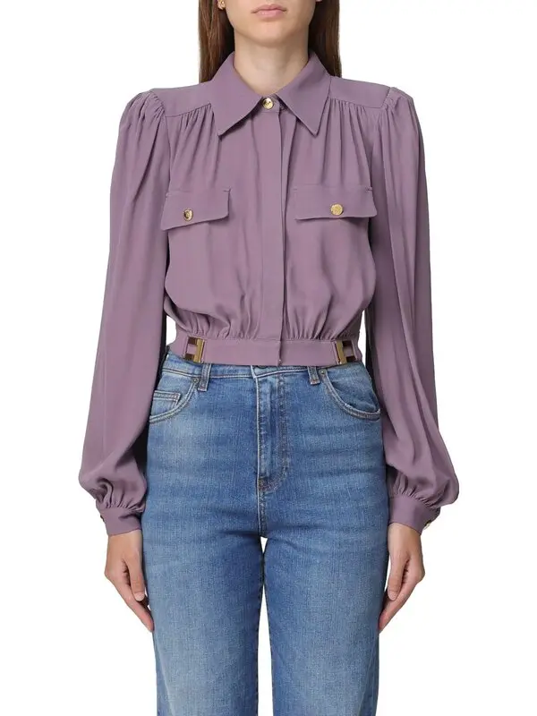 Elisabetta Franchi Shirt - Violet