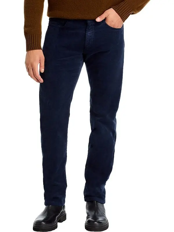 Bloomingdale'S Tailored Fit Corduroy Jeans - Midnight