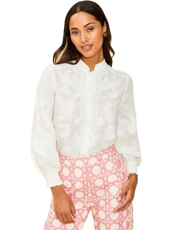 Mestiza New York Iman Barong Top - Red