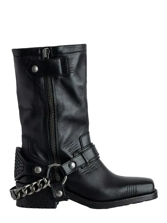 Zadig&Voltaire Igata Ankle Boots - Black