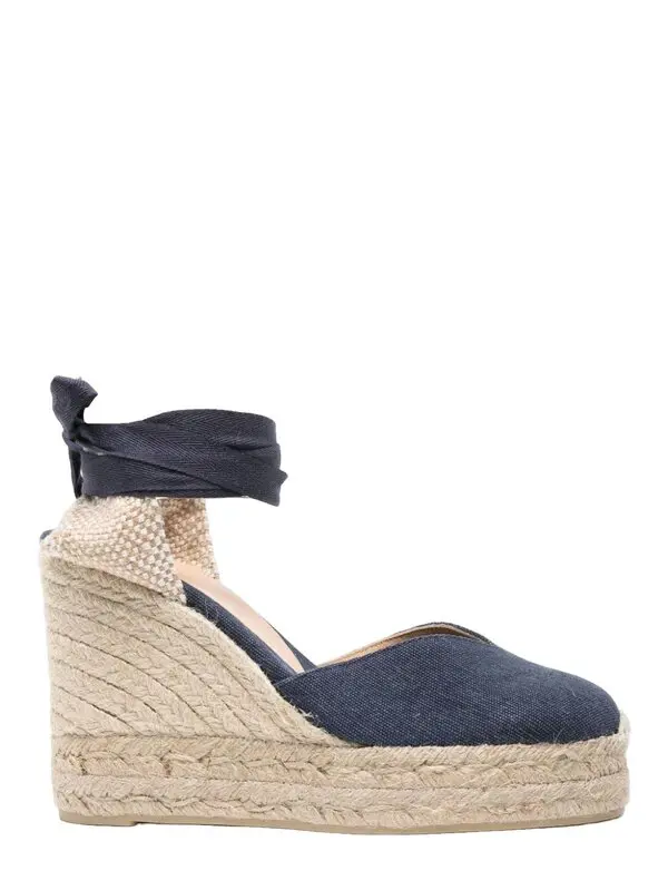 CastaÑer Chiara 110mm Wedge Espadrilles - Blue