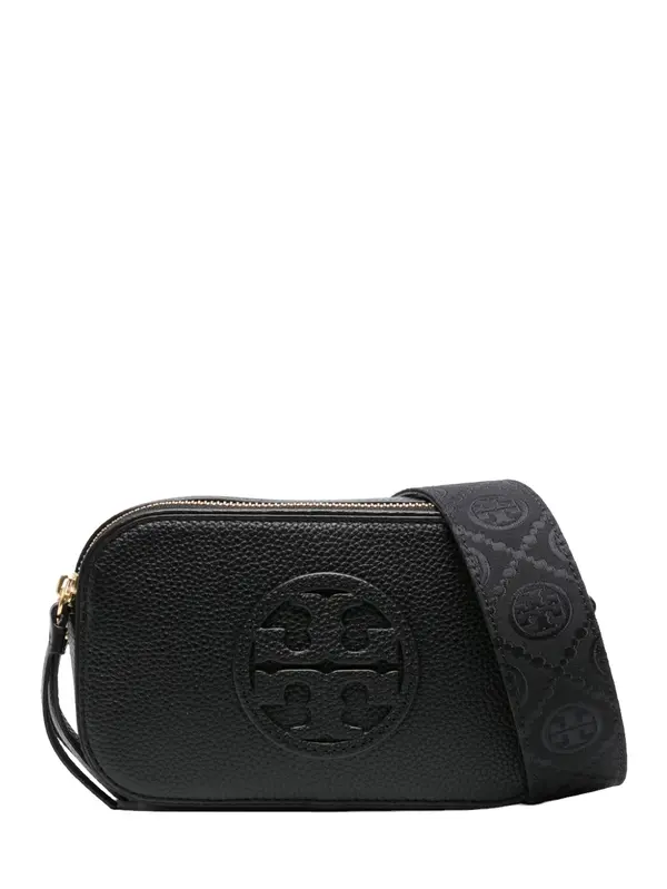 Tory Burch Small Miller Leather Crossbody Bag - Black