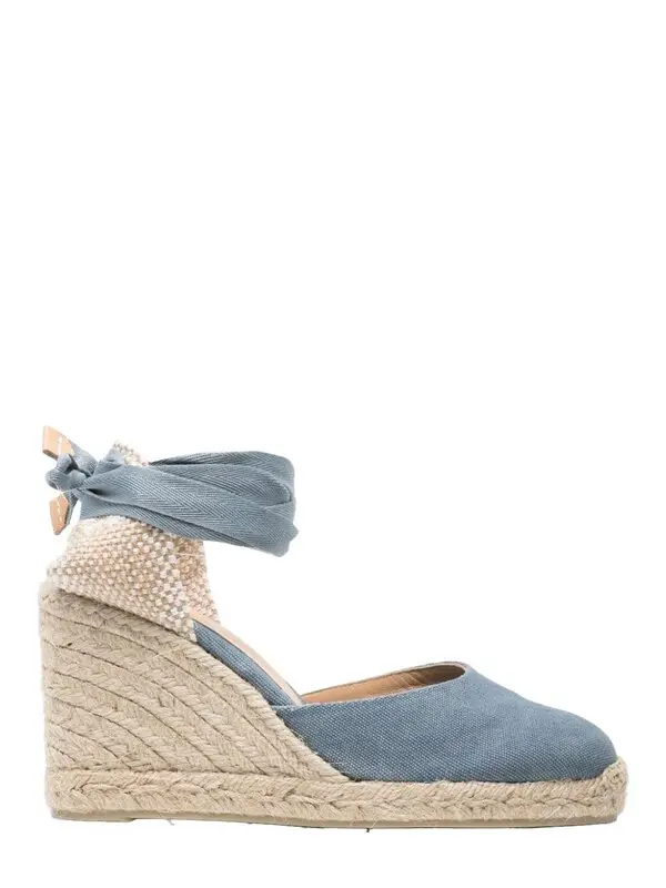 CastaÑer Carina 90mm Wedge Espadrilles - Blue