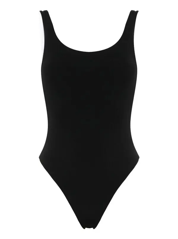 Alice + Olivia Remy Reversible Bodysuit - Black