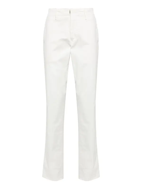 Incotex Mid-rise Straight-leg Trousers - Neutrals