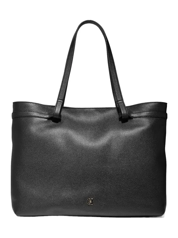Cole Haan Essential Soft Leather Tote - Black