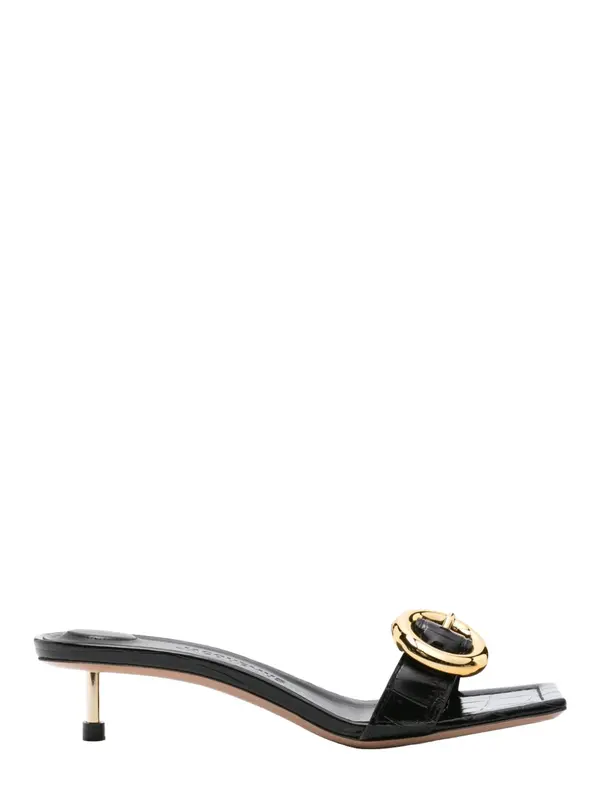 Jacquemus 40mm Les Sandales Regalo Sandals - Black