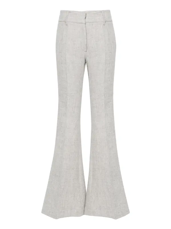 Gabriela Hearst Rhein Flared Trousers - Grey