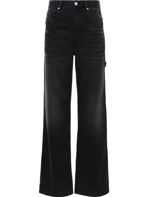 Isabel Marant Bymara Carpenter Jeans - Black